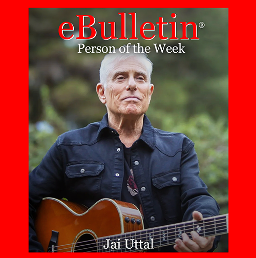 Jai Uttal: Person of the Week - Addiction/Recovery eBulletin